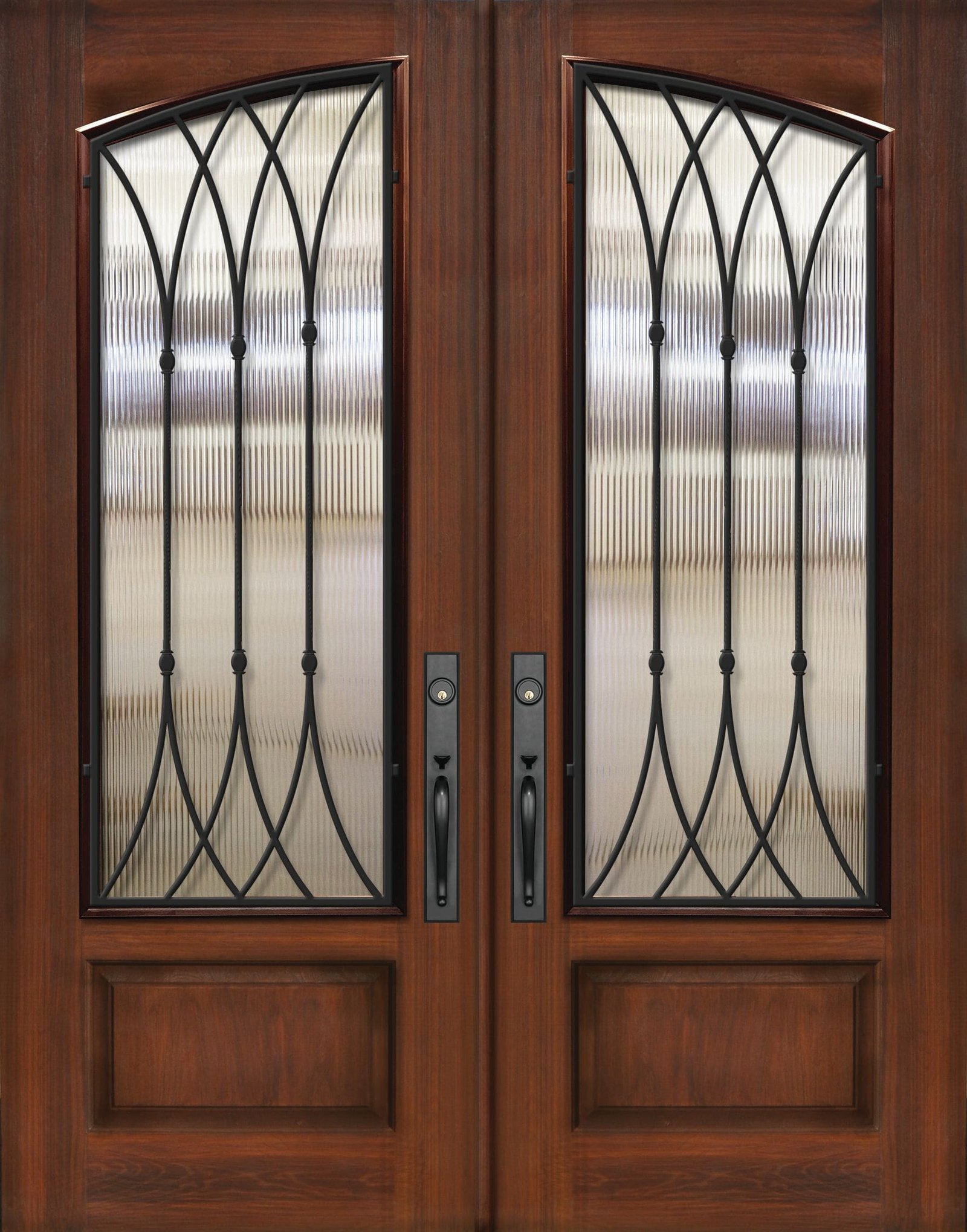 Wrought Iron Fiberglass Doors in Houston and Spring – Custom Designs by ...